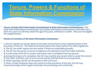 Right to Information Act, 2005 | PPT