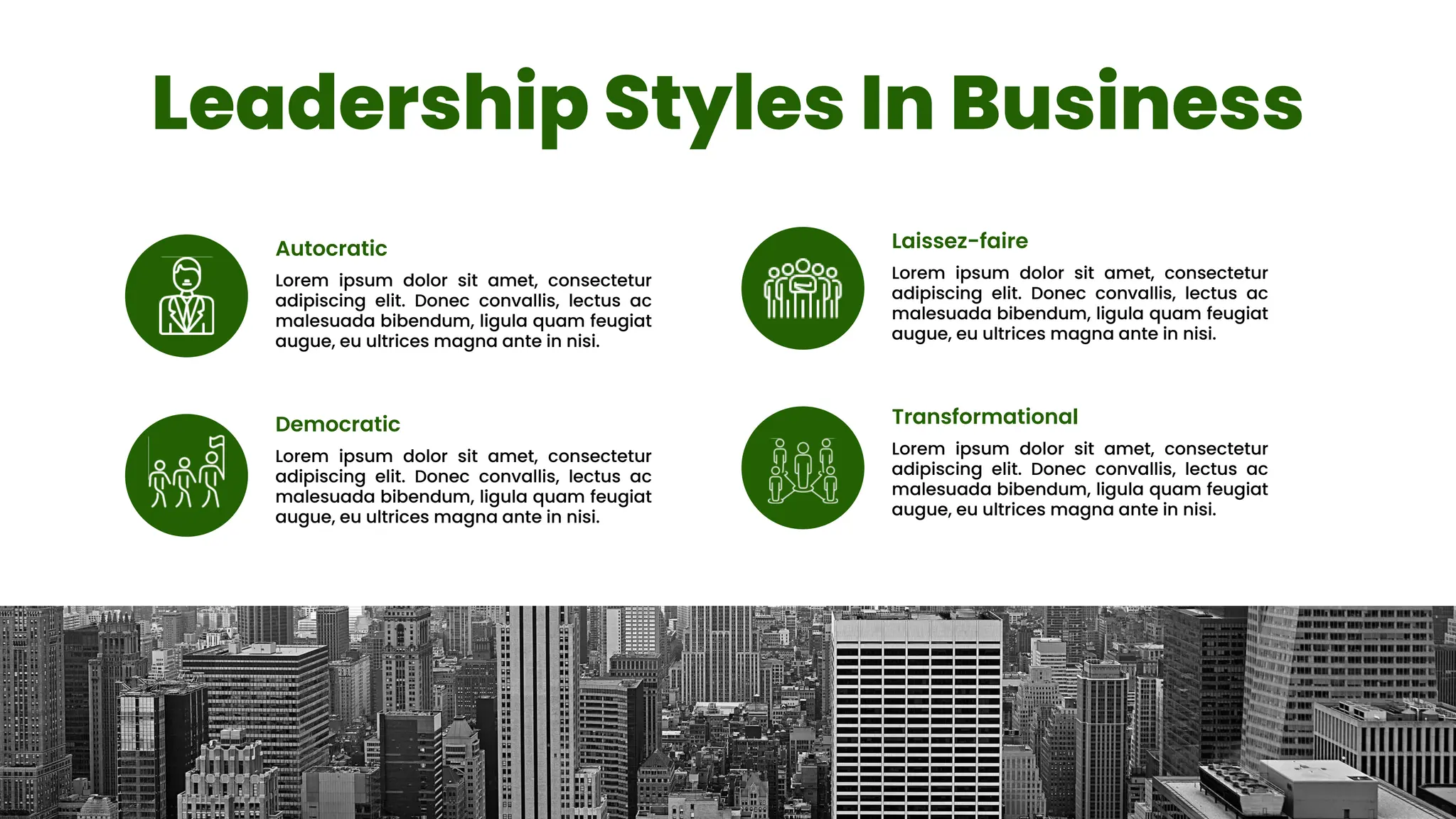 BUSINESS LEADERSHIP LAYOUT PRESENTATION TEMPLATE | PPTX | Executive ...