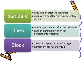 Business letter | PPT