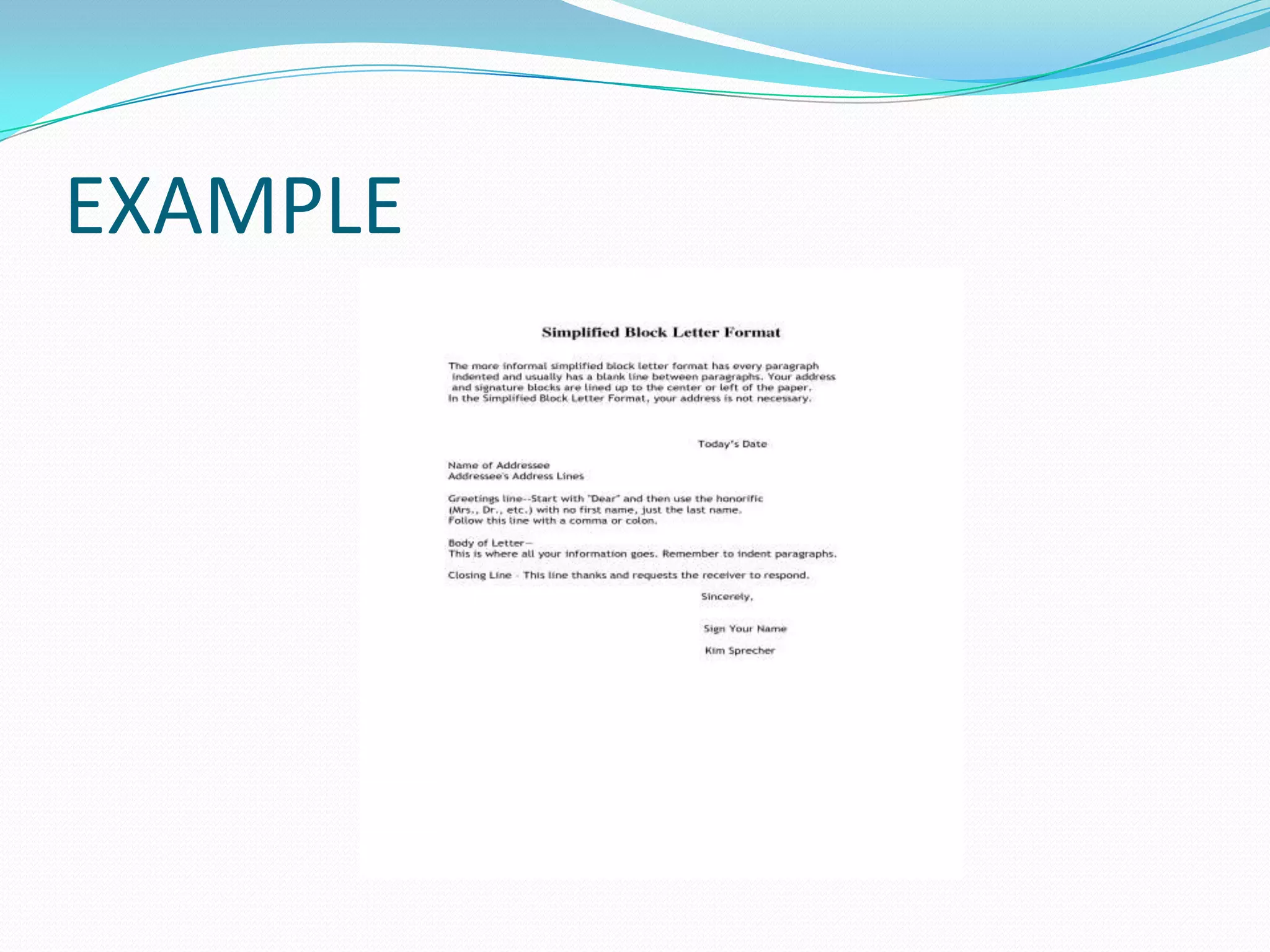 Business letters and different styles | PPTX