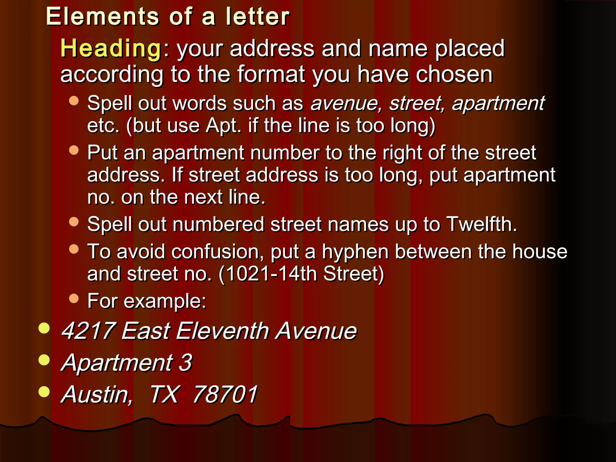 Business letter | PPT