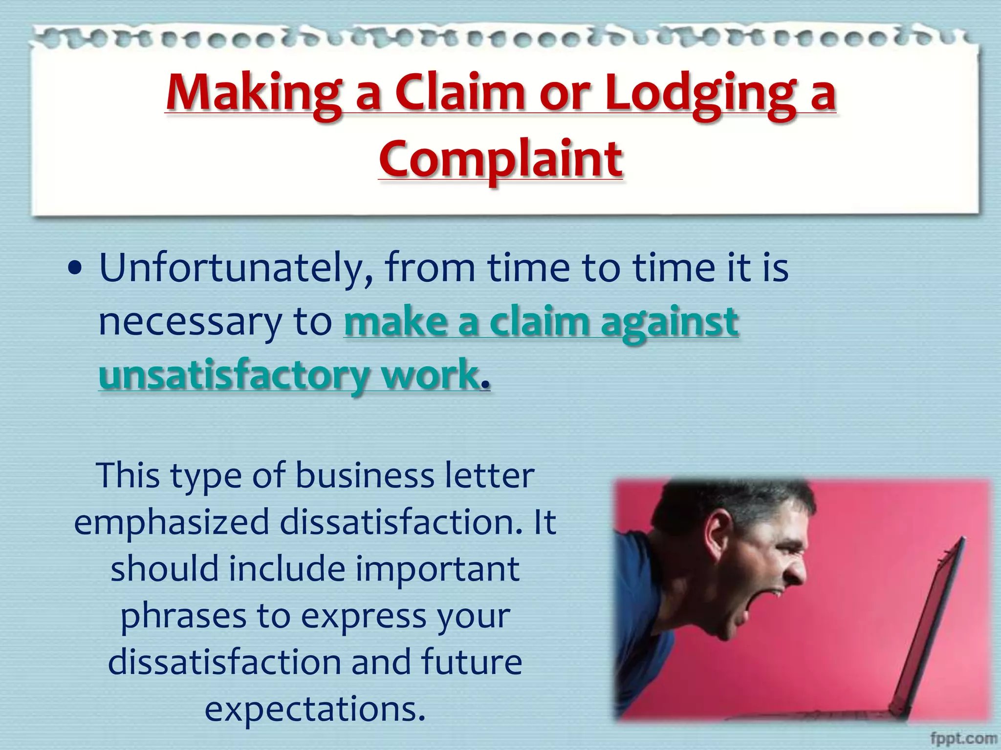 Business Letter Writing, E-mail Guidelines & Etiquette | PPTX