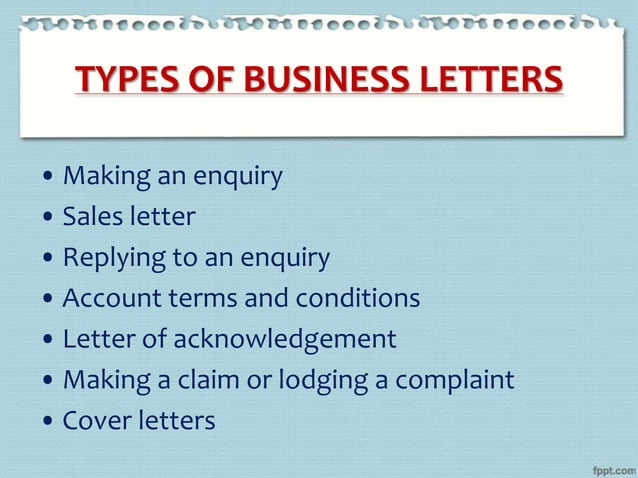 Business Letter Writing, E-mail Guidelines & Etiquette | PPT