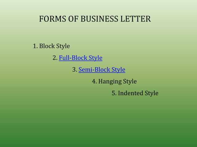 Business letter | PPT