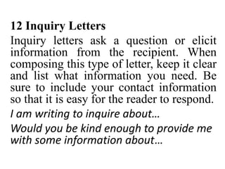 Business Letter | PPT