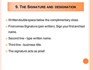 Business letter | DOCX