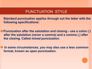 Business letter (2) | PPTX