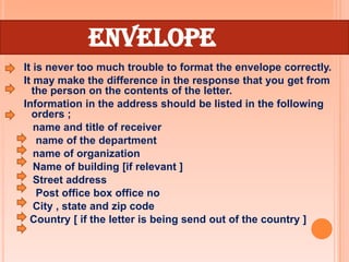 Business letter (2) | PPTX