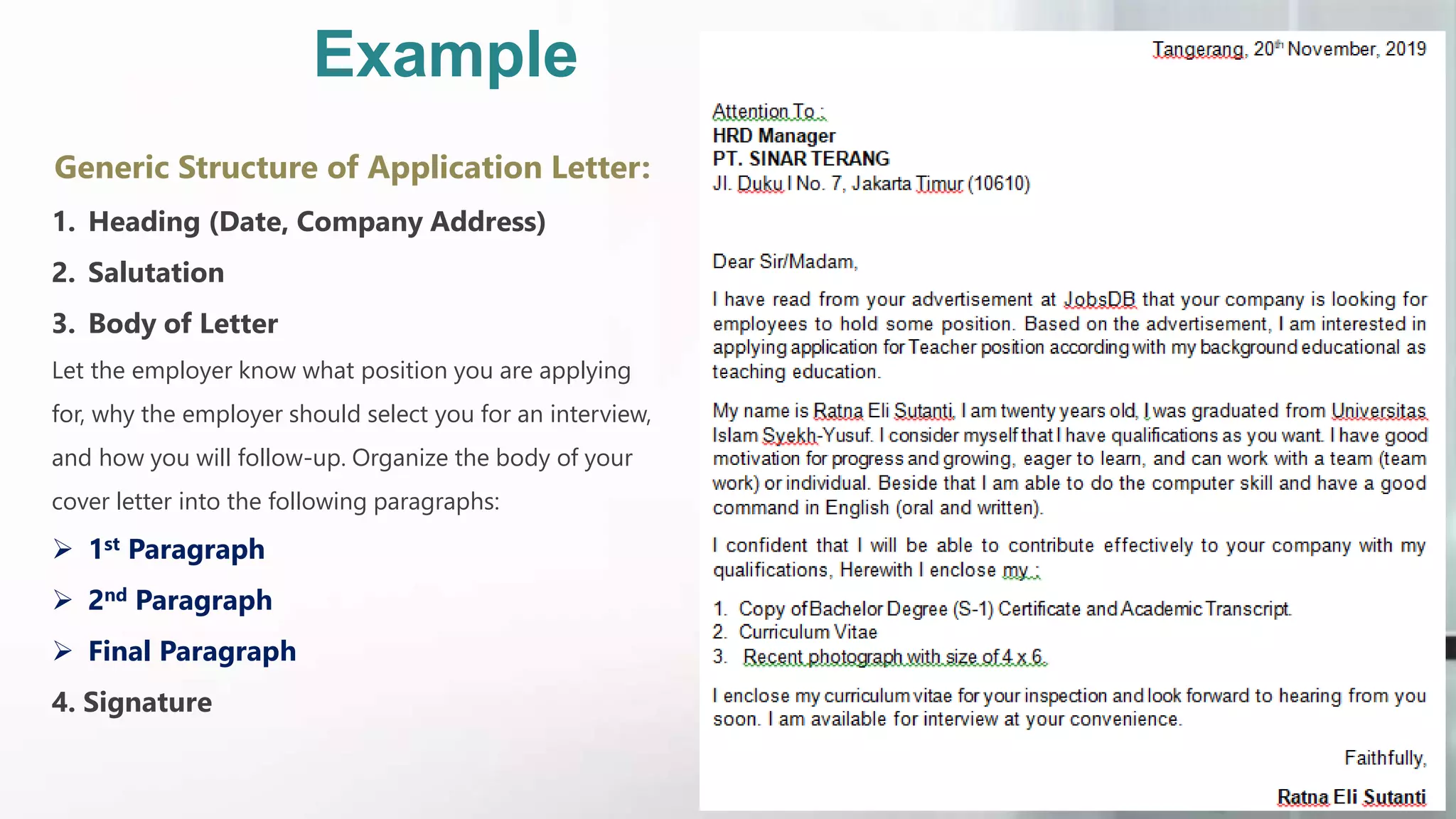 Business Letter Definition