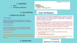 Business Letter - Definition&Example | PPTX