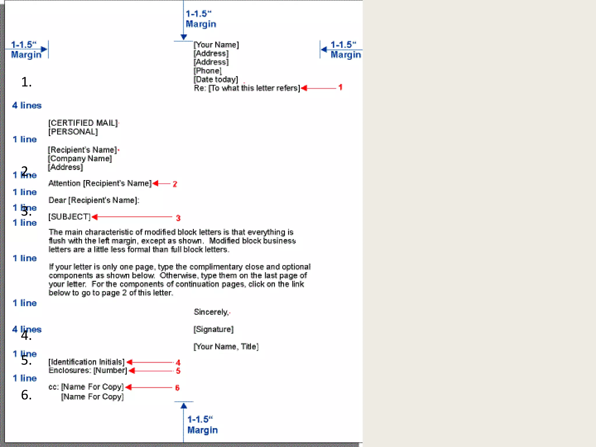 Business letter final | PPTX