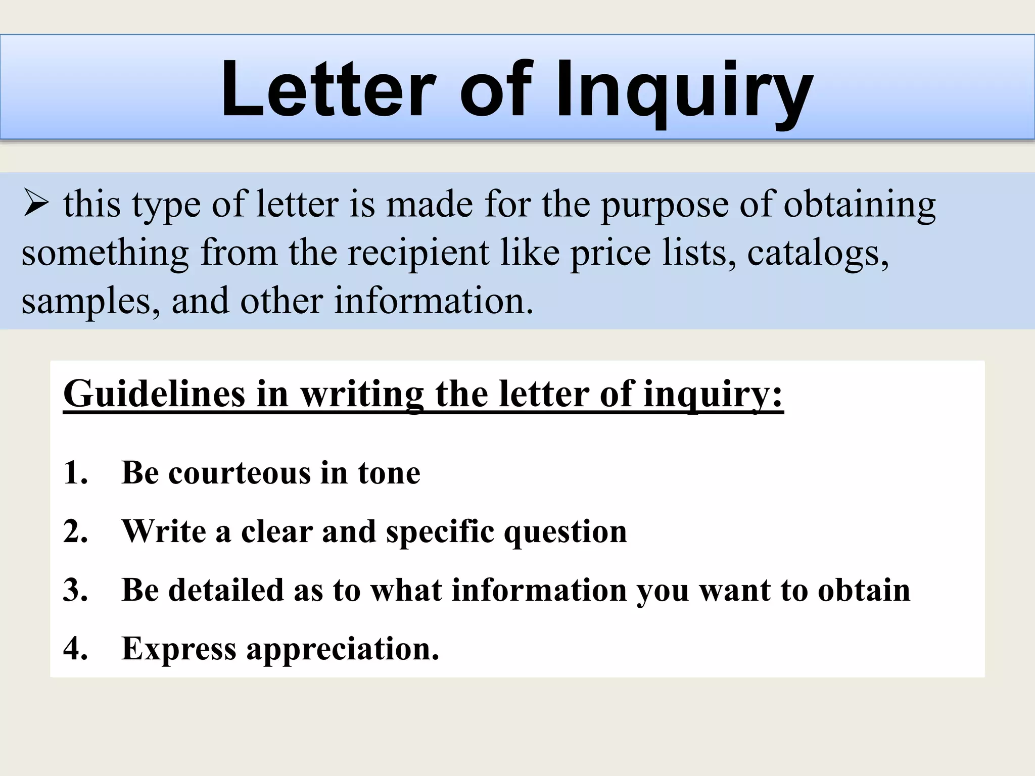 Business letter final | PPTX