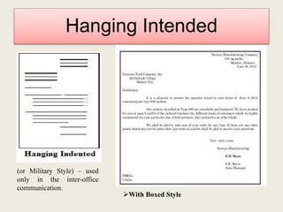 Business letter final | PPTX