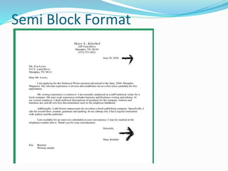 Business letter formats | PPTX | Email | Internet