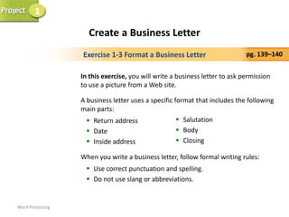 Business letter power point | PPTX