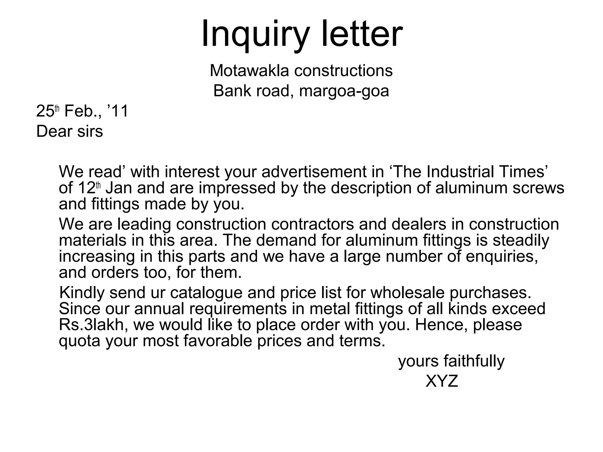 Business letters | PPT