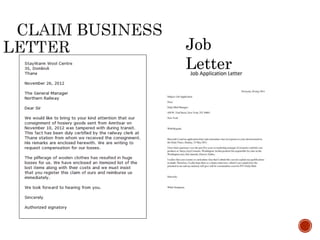 Postscript Example Letter