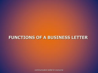 Business letters | PPT