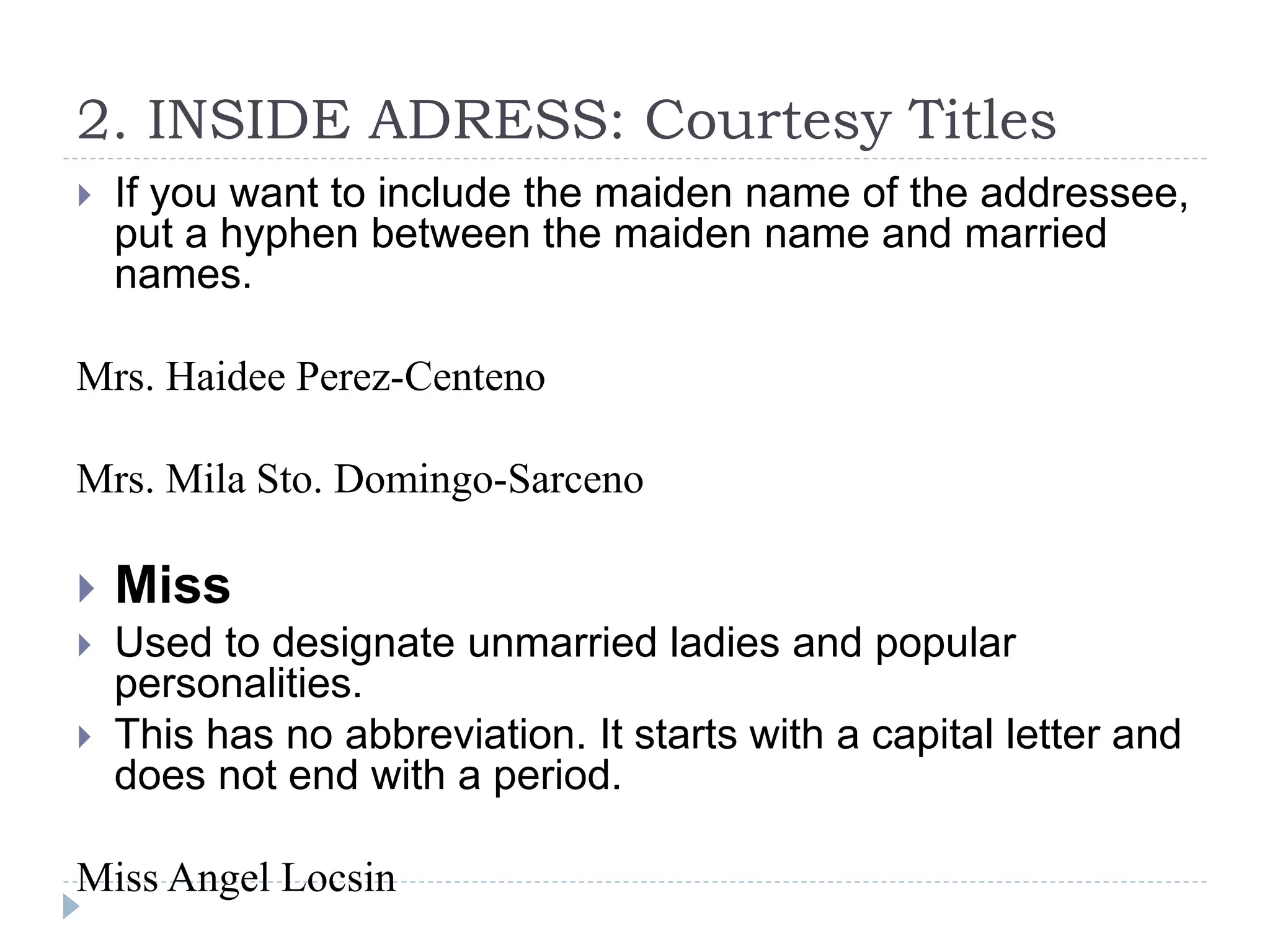 Business letters complete | PPTX