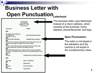Business Letters Power Point.ppt