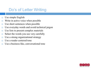 Business Letters Presentation.ppt