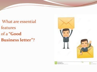 Business letter writing | PPTX