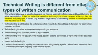 Writing : Technical and Business Writing | PPTX | Business | Business ...