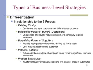 Business level strategies | PPT
