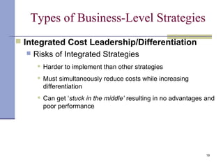 Business level strategies | PPT