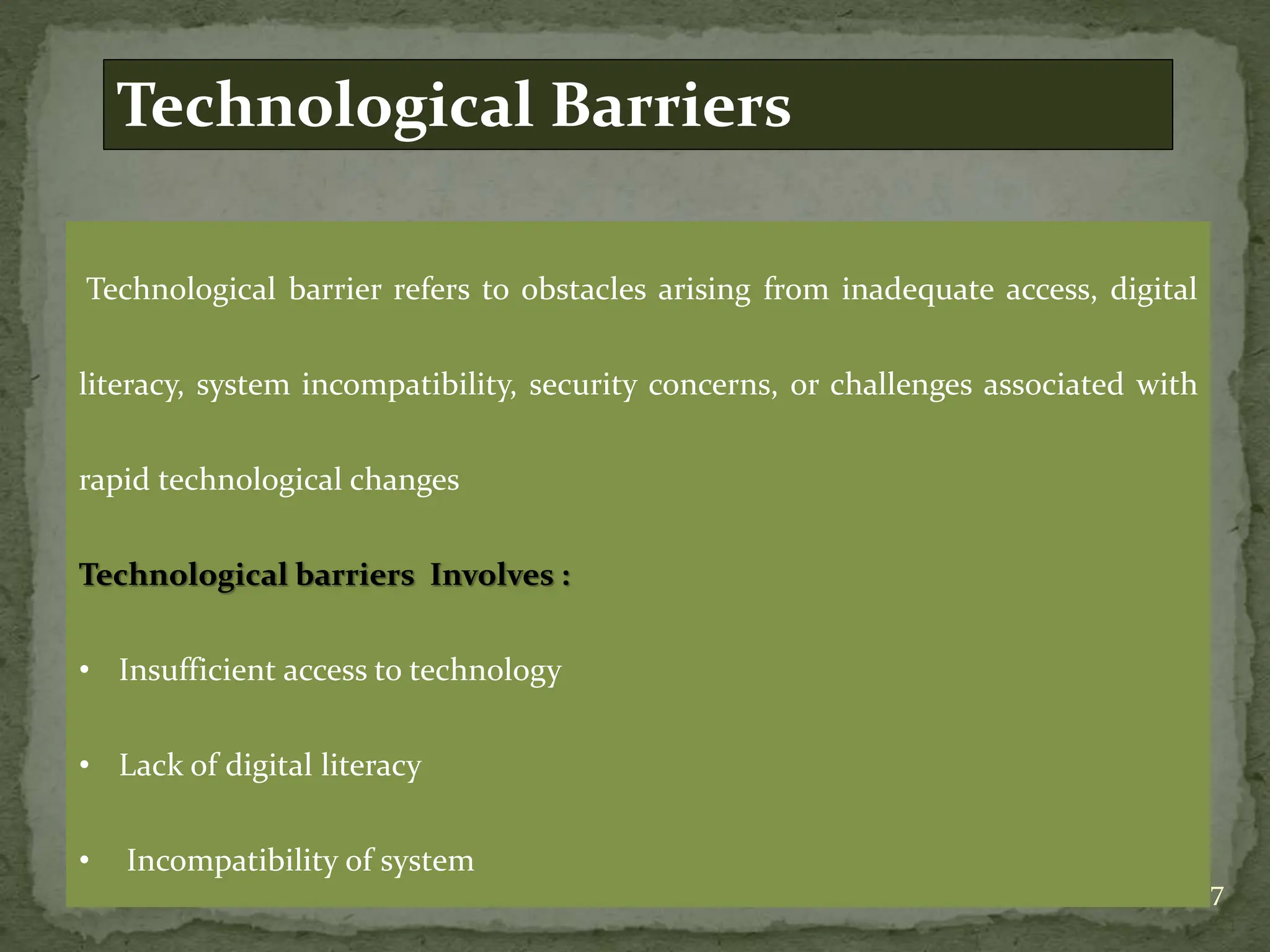 Communication Barriers | PPTX