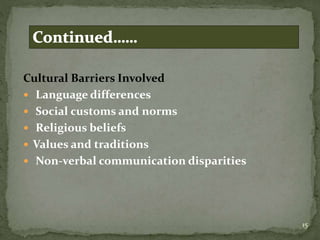 Communication Barriers | PPTX