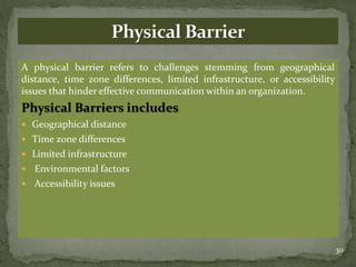 Communication Barriers | PPTX