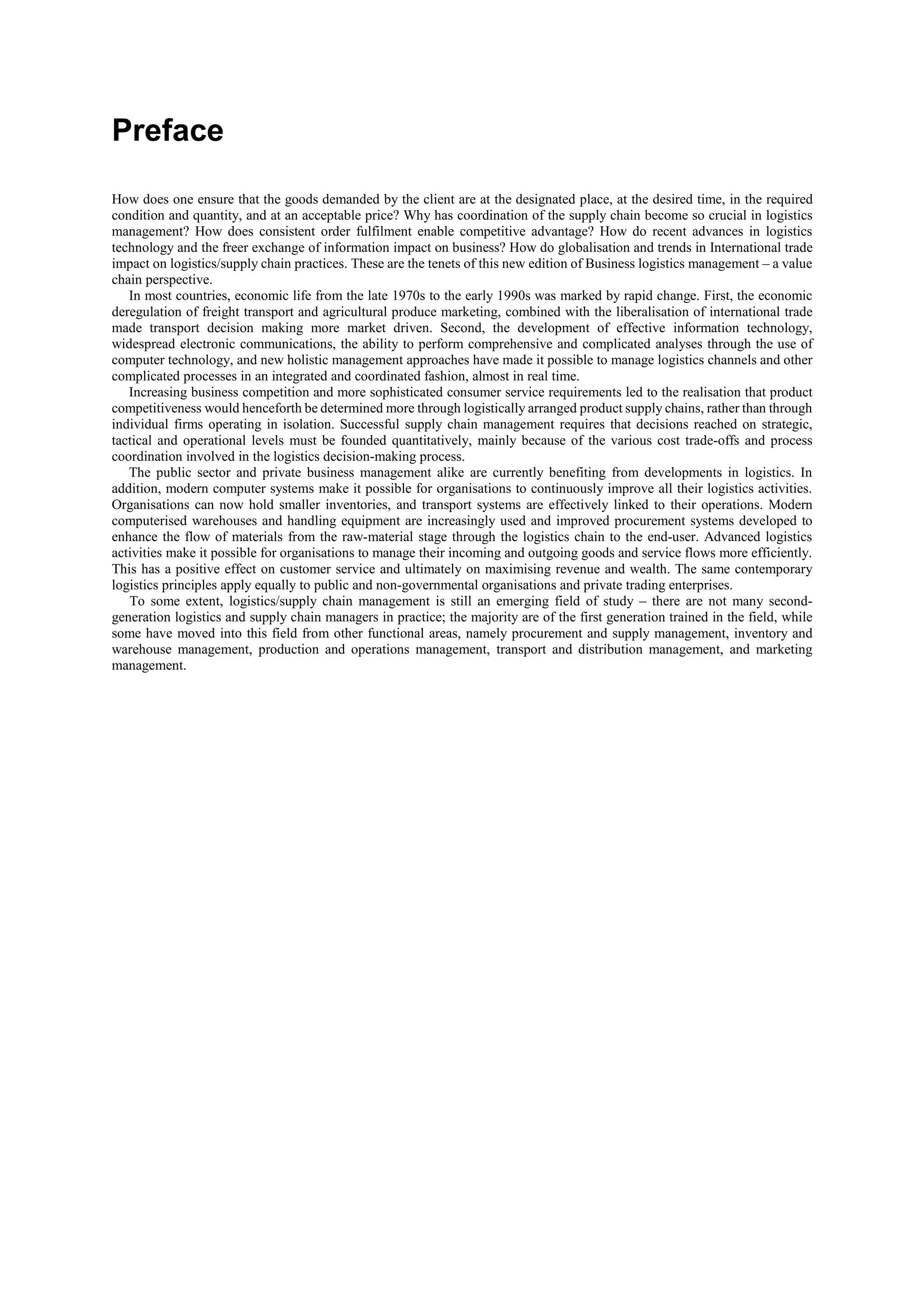 Business logisticsmanagementfifthedition (2) | PDF