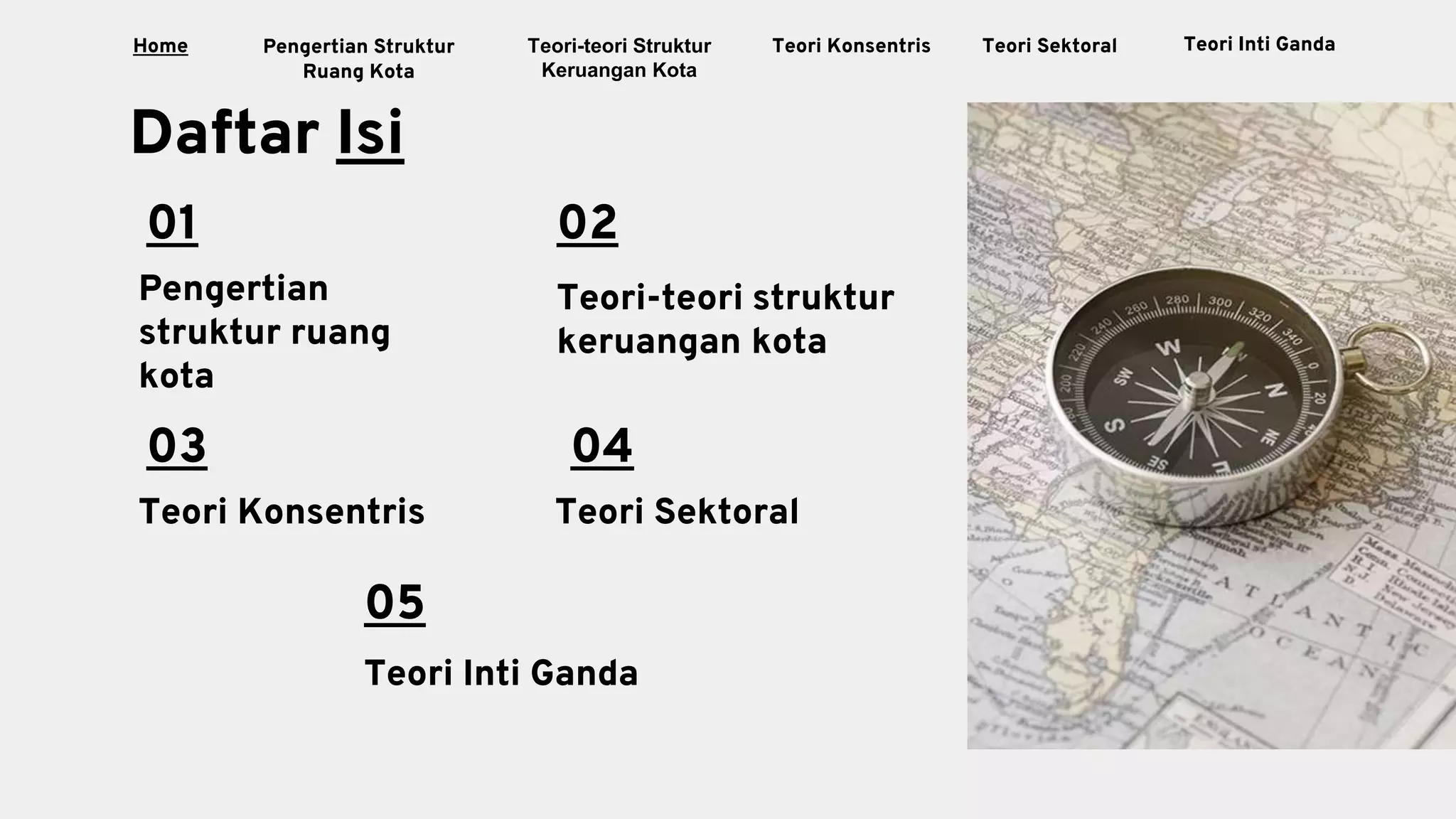 Teori Tata Ruang Kota .pptx
