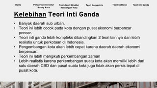 Teori Tata Ruang Kota .pptx