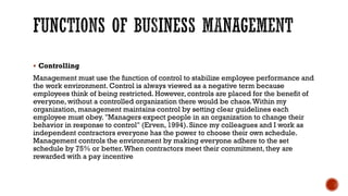 Business management | PPTX