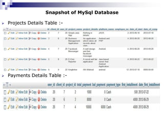 Business management application | PPT
