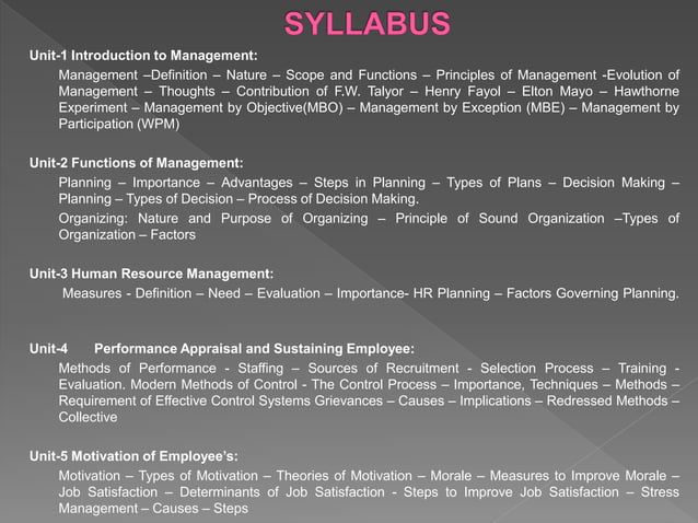 Business management ppt | PPTX