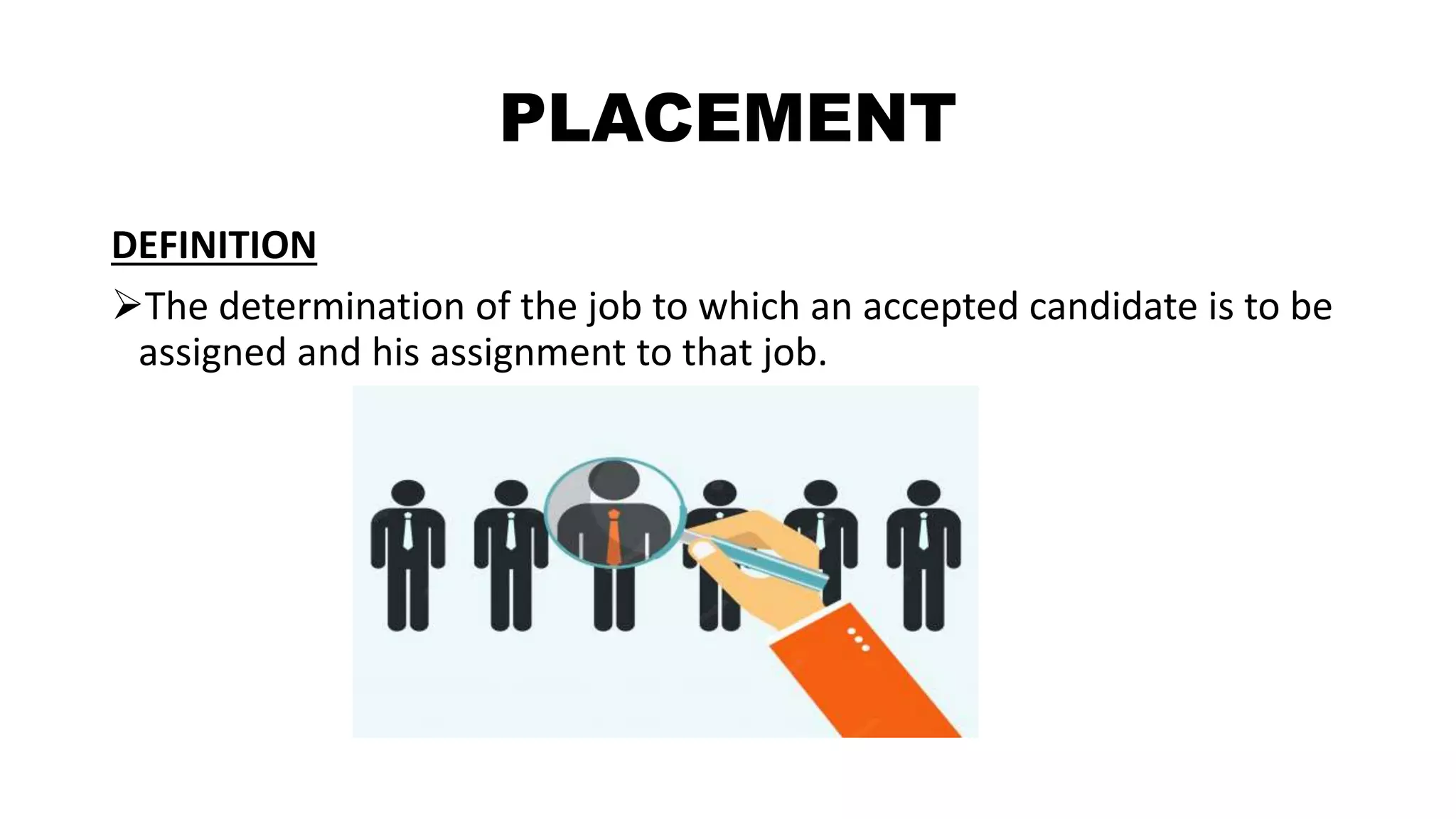 Placement,Induction and performance appraisal | PPTX
