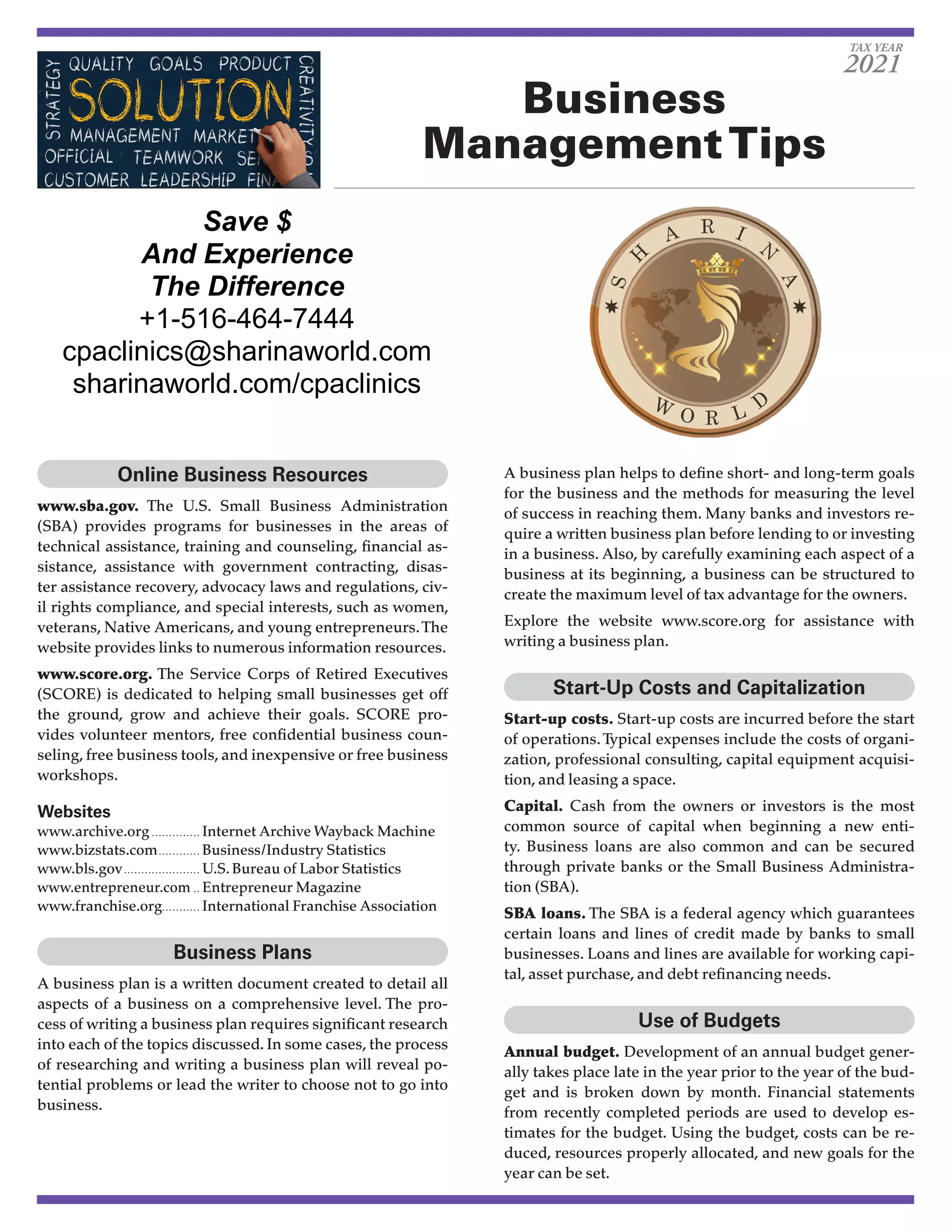 Business management tips_2021 | PDF