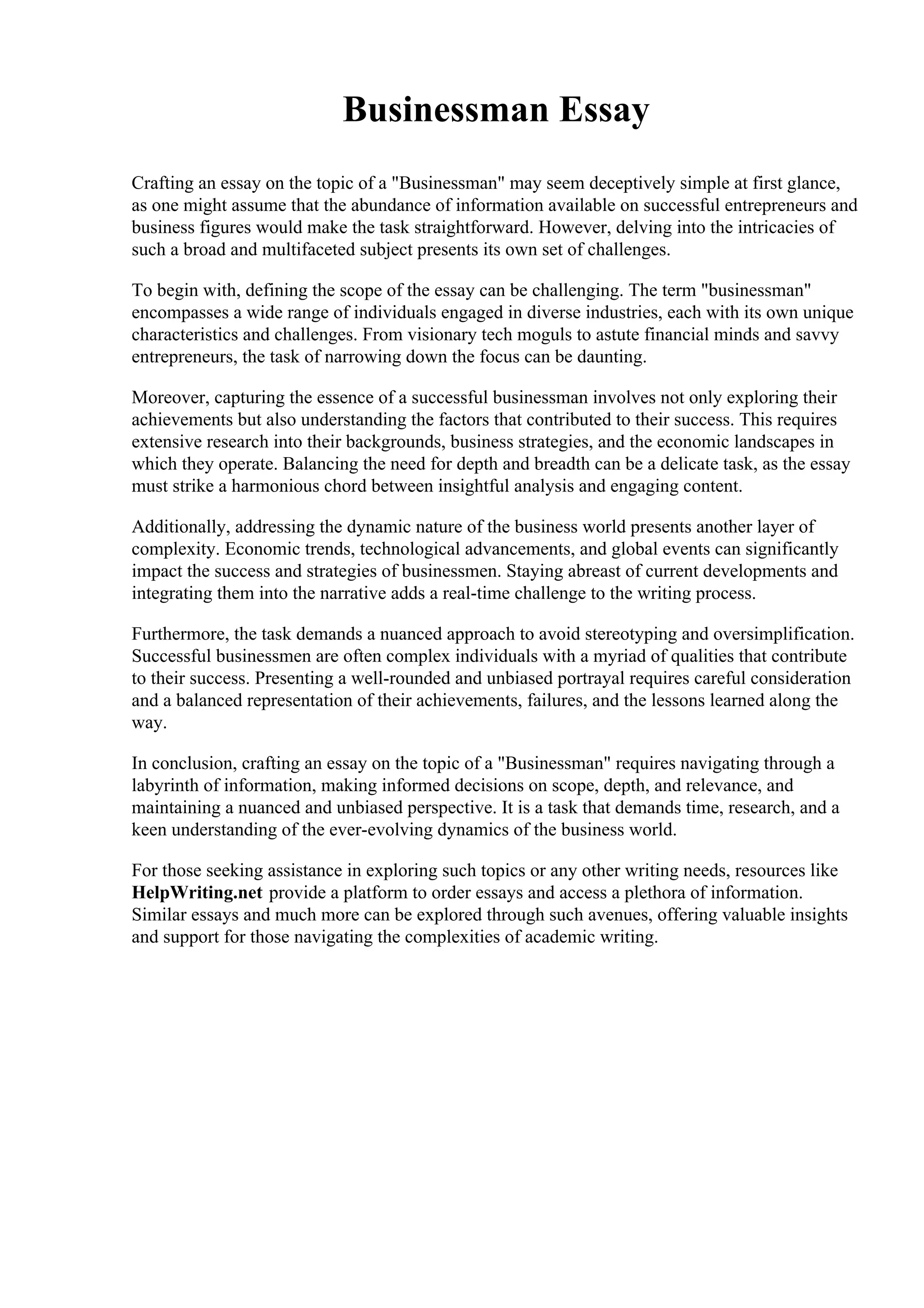 Businessman Essay.pdf