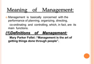 Management Concept | PPT