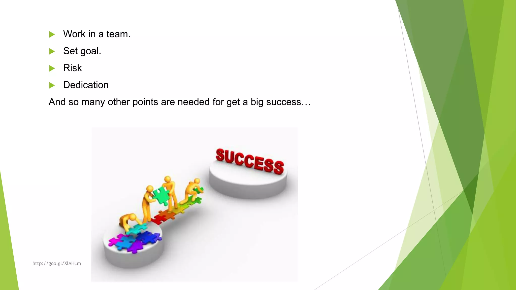 Businessman success mantra | PPT