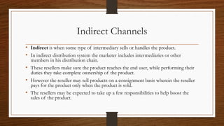 Business marketing channels | PPT