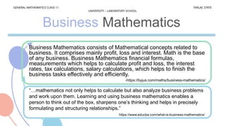 BUSINESS MATH PRESENTATION - GENERAL MATHEMATICS.pptx