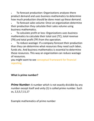 Business math (1) | PDF