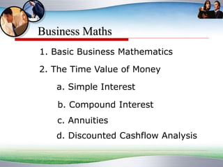 Business Mathematics.ppt