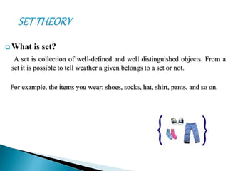 Number System & Set Theory | PPTX