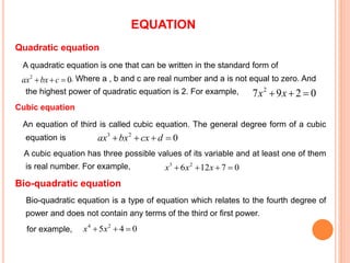Business mathematics presentation | PPTX