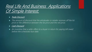 Applications Of Math In Real Life And Business | PPTX